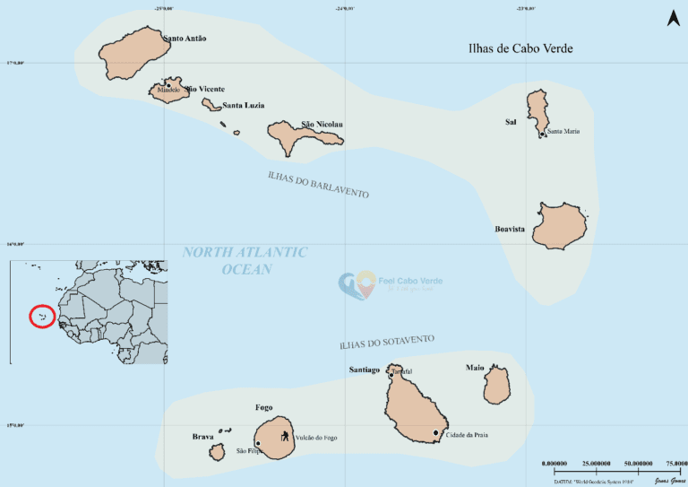 Geography and Geology of Cape Verde - Feel Cape Verde